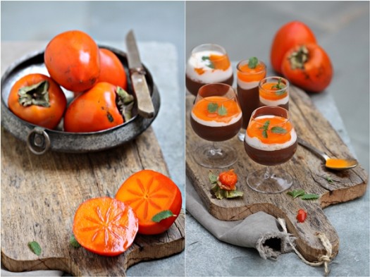 Dark Chocolate & Persimmon Mousse ... Fall desserts! - Passionate About ...
