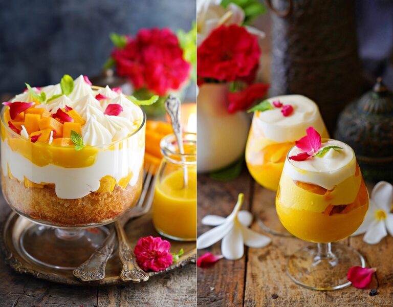 10 Delicious Eggless Mango Desserts to make now - Passionate About Baking